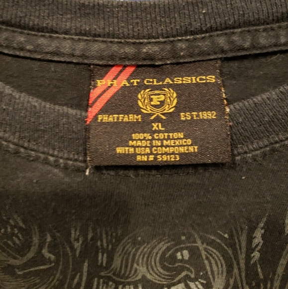 Phat Farm | Shirts | Phat Farm Phat Classic Shirt Black | Poshmark